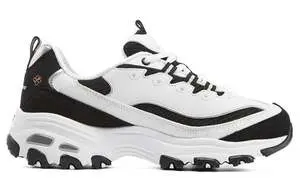 Sketchers D'lites 1.0 "white Black" Sneakers