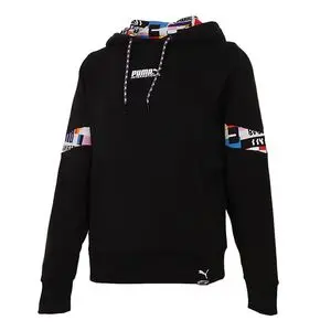 PUMA International Hoodie - Black/white