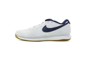 Nike Court Air Zoom Vapor Pro Tennis Shoes - White/blue