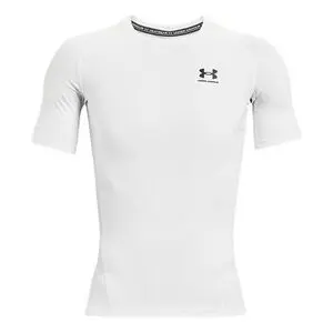 Under Armour Logo Printing Round Neck Short Sleeve - White