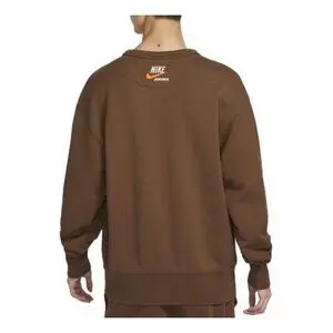 Nike Trend Fleece Retro Crew Sweatshirt - Brown
