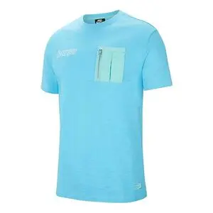 Nike Fc Barcelona Pocket Training T-shirt - Blue