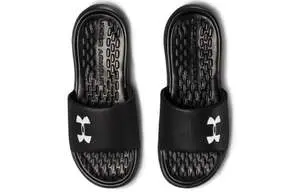 Under Armour Playmaker Fixed Strap Slides - Black