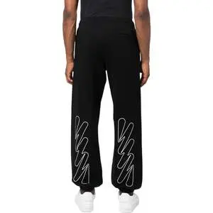 Off-White Wave Diagonal Slim Sweat Pant