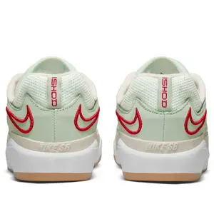 Nike Ishod Wair Premium Skate Shoes - Green/red/white