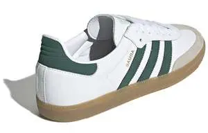 Adidas Samba Og "white Collegiate Green" Sneakers - White/green/gray