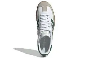 Adidas Samba Og "white Collegiate Green" Sneakers - White/green/gray