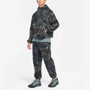 Nike Therma-fit Wolf Tree Printing Bundle Feet Sports Pants/trousers/joggers Flash Blue - Default Color