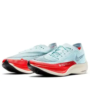 Nike Zoomx Vaporfly Next% 2 Athletic Sneakers - Glacier Blue/chile Red/pale Ivory
