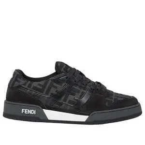 Fendi Fw25 Match Trainers - Black