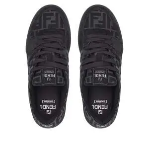 Fendi Fw25 Match Trainers - Black