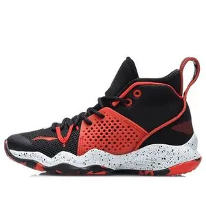 LI-NING Sonic 8 "black Red" Athletic Shoes
