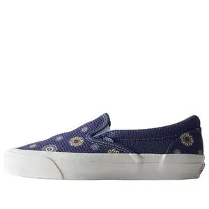 VANS Kith X Vans OG Classic Slip-On LX 'Medallion' Sneakers Blue