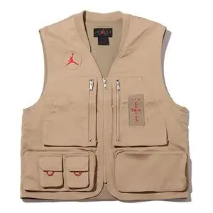 JORDAN Cactus Jack X Utility Vest - Khaki