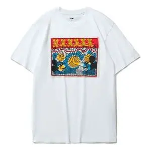 LI-NING X Disney Mickey X Keith Haring Tee 'white - White/blue/red
