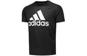Adidas D2m Logo Tee - Black