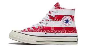 CONVERSE J.w. Anderson X Chuck 70 High Top "americana" Sneakers - Red/blue