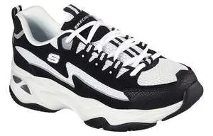 Sketchers D'lites 4.0 Athletic Sneakers - Black/white