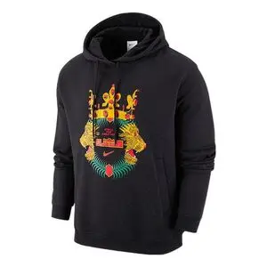 Nike Fleece Lined Hooded Sweatshirt - Black