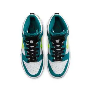 Nike Dunk High 'bright Spruce Volt' Sneakers - White/green