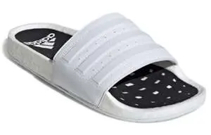 Adidas Adilette Boost Slides - White