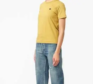 Play Comme Des Garcon Mini Logo T-shirt - Tan