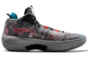 LI-NING Jie Ao 'pictorial' High Top Sneakers - Grey