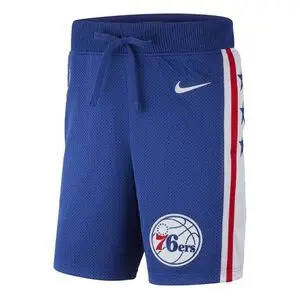 Nike Philadelphia 76ers Basketball Shorts - Blue