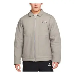 JORDAN Air Alphabet Printing Zipper Jacket - Gray