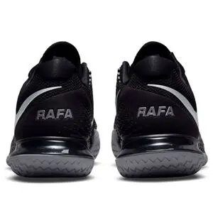 Nike Court Air Zoom Vapor Cage 4 Rafa Tennis Shoes - Black/silver