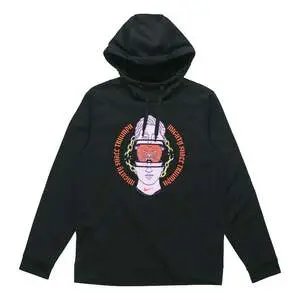 Nike Therma Abstract Pattern Pullover Training Fleece - Black