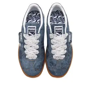 PUMA Palermo Denim Sneakers - Navy/white
