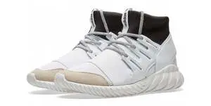 Adidas Tubular Doom High Top Sneakers - White