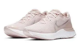Nike Renew Run Athletic Sneakers - White/pink