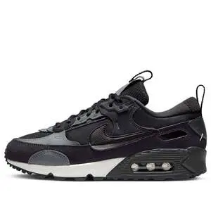 Nike Max 90 Futura Iron Grey Sneakers - Black