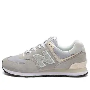 NEW BALANCE 574 Low Top Sneakers - Gray/cream