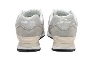 NEW BALANCE 574 Low Top Sneakers - Gray/cream