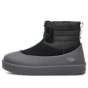 UGG Classic Mini Lace-up Weather Boots - Black