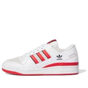 Adidas Forum 84 Low Adv Sneakers - Cloud White/better Scarlet/core Black