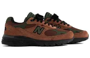 NEW BALANCE X Aimé Leon Dore 993 Made In Usa Sneakers - Brown