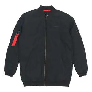 Adidas Stand-up Collar Bomber Jacket - Black