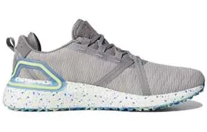 Adidas Solarthon Primegreen Spikeless Golf Shoes - Grey/blue