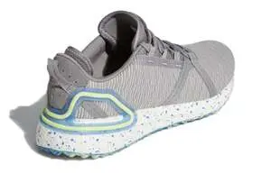 Adidas Solarthon Primegreen Spikeless Golf Shoes - Grey/blue