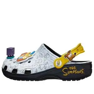 CROCS The Simpsons X Crocs Classic Clog 'Intro Sequence' White/black