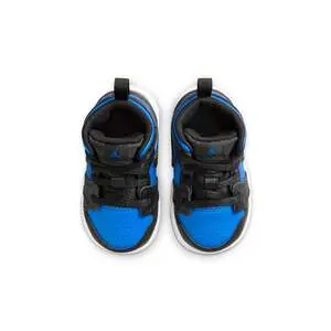 JORDAN Air 1 Mid Sneakers - Black/royal Blue/black