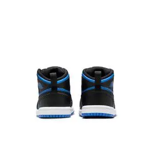 JORDAN Air 1 Mid Sneakers - Black/royal Blue/black