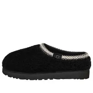 UGG Tasman Maxi Curly Slipper - Black