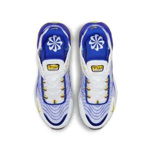 Nike Max Tw "racer Blue" Low Top Sneakers - White/blue/yellow