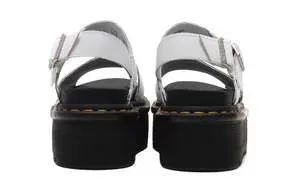 Dr. Martens Voss Leather Platform Sandals - White