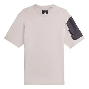 Adidas Y-3 Utility Short Sleeve T-shirt - Light Brown